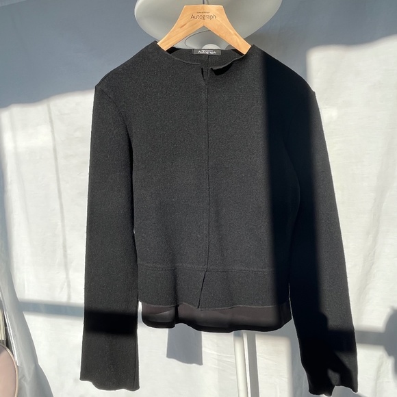 Autograph | Tops | Autograph 6 Peplum Top In Wool Vintage | Poshmark